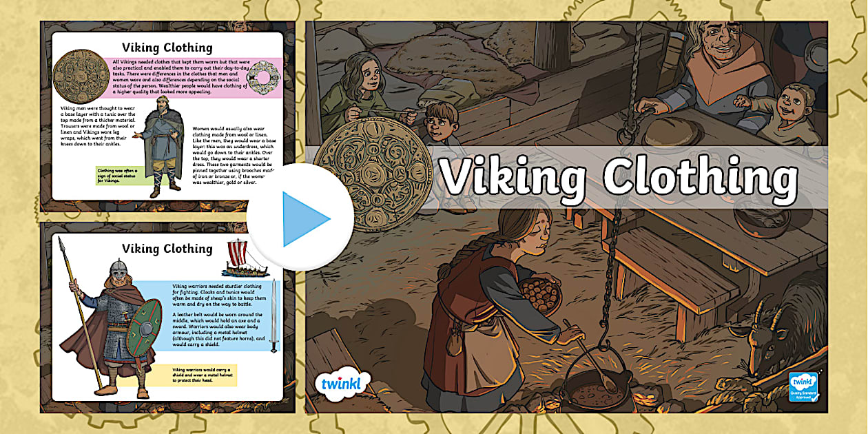 Viking Clothes KS2 PowerPoint | Twinkl Originals - Twinkl